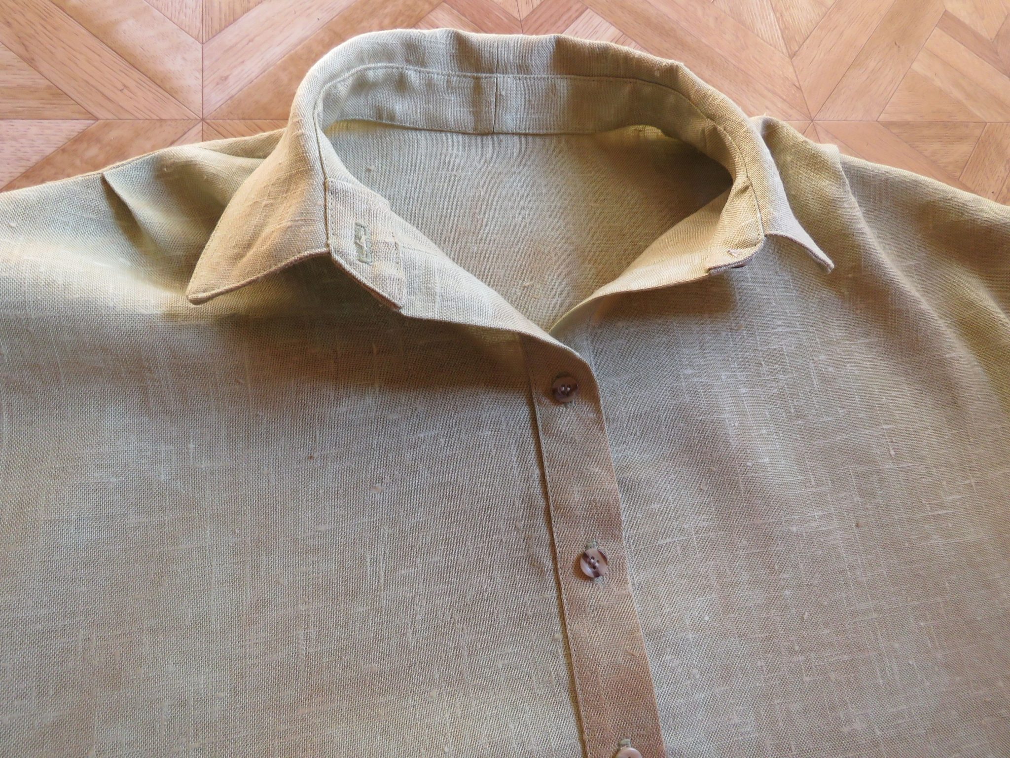 Finished! The Shirt from Couture Zéro Chute - The Craft of Clothes
