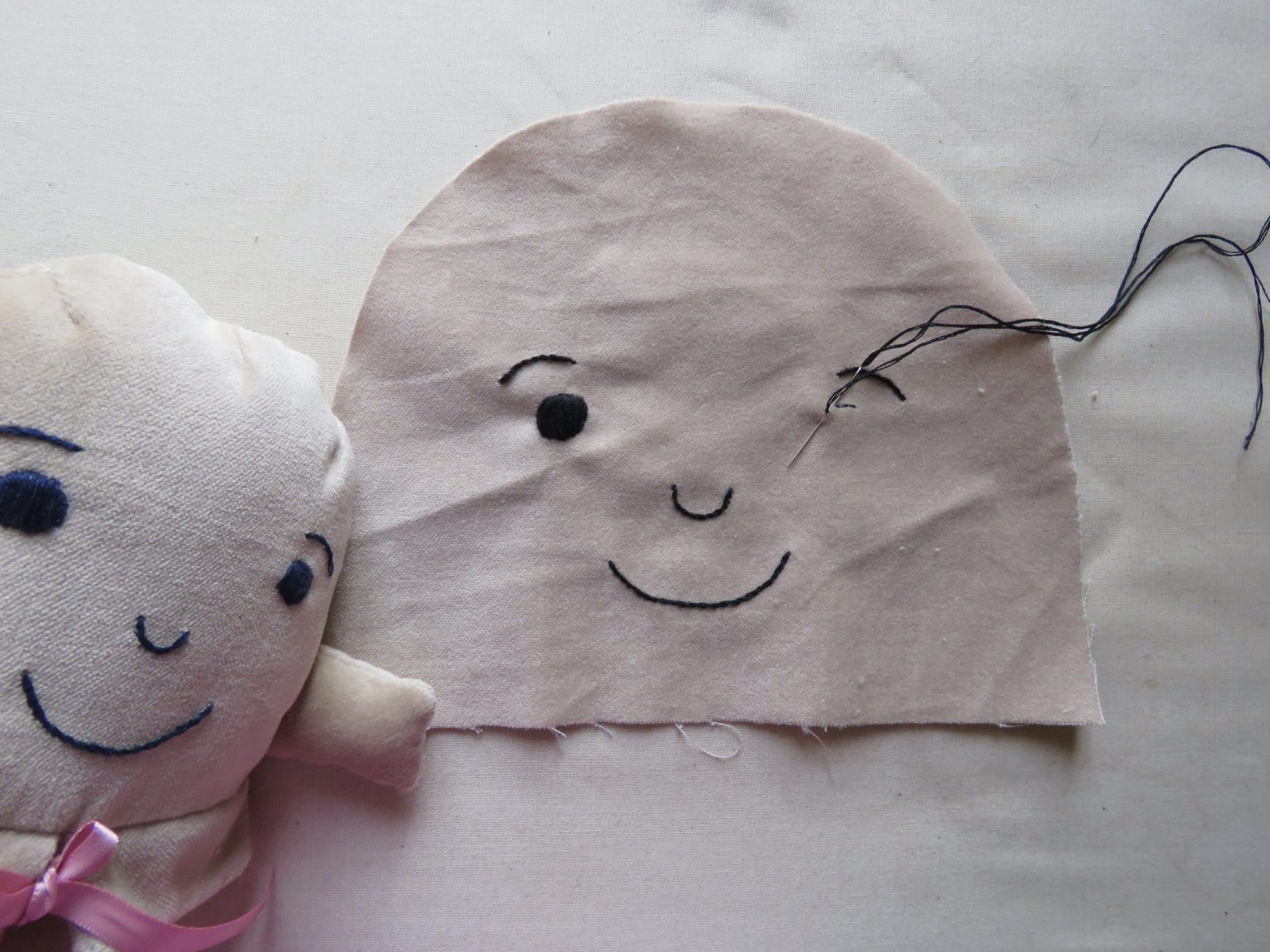 On Designing Toy Faces - The Craft of Clothes